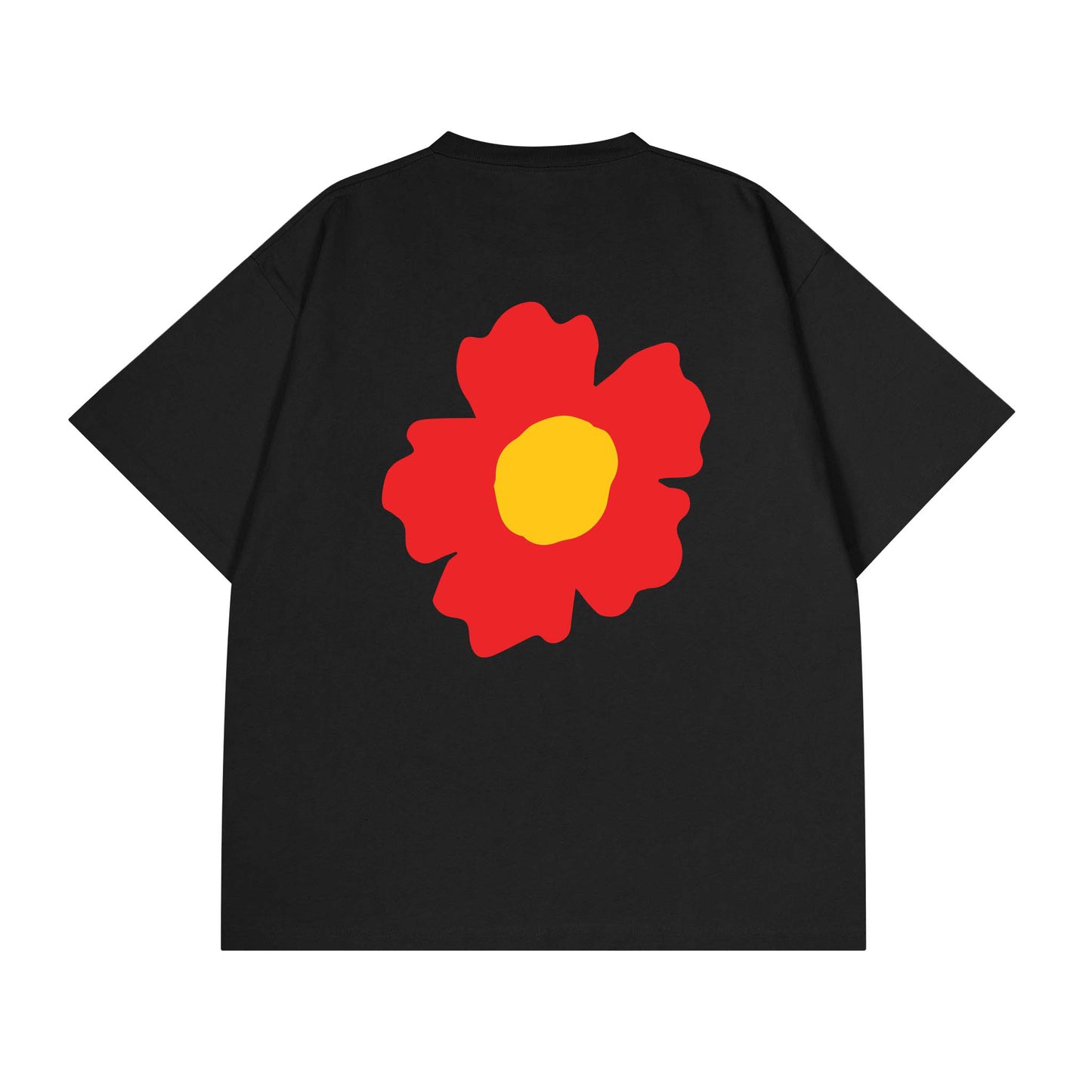 Flower Tee V2 - Black – RŌNIN